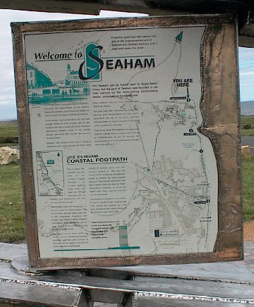 Seaham Hall Beach Car Park - Coastal Footpath
